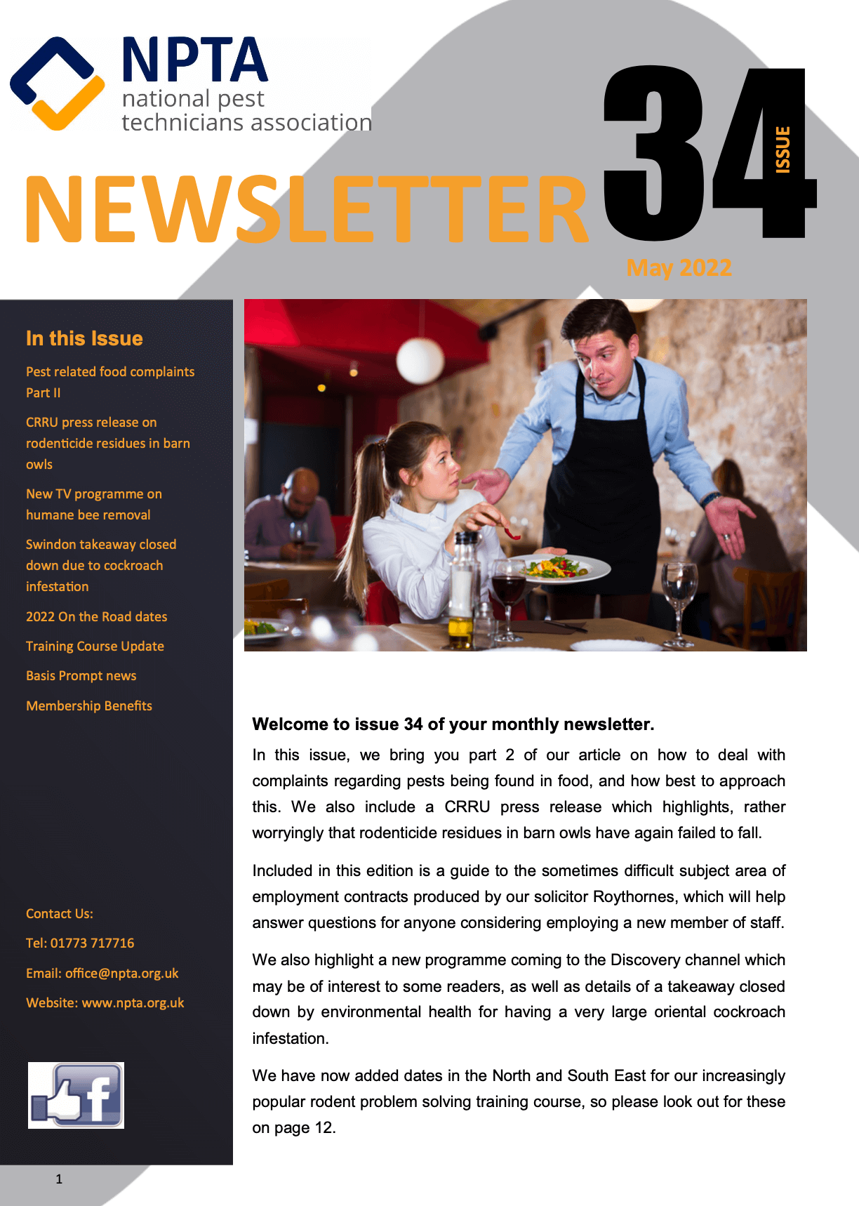 Issue 34 - May 2022 - NPTA