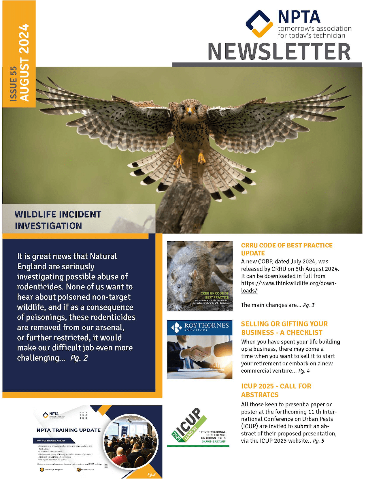 Issue 55 - August 2024 - NPTA