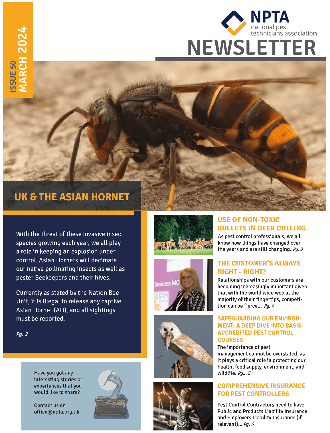 Issue 50 - March 2024 - NPTA